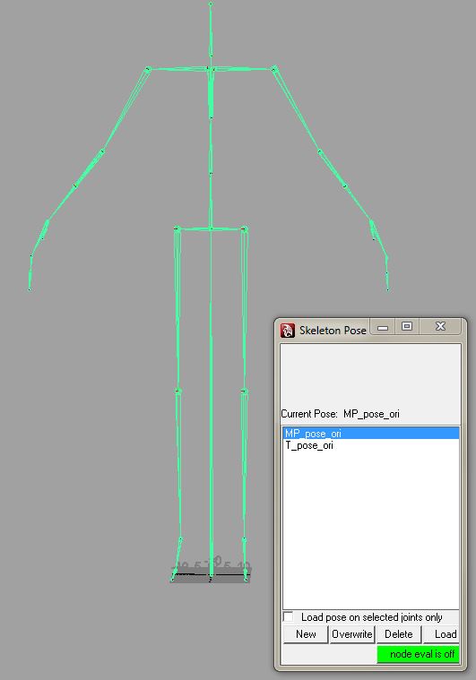 TD Matt: Managing multiple skeleton poses (model pose, T pose etc.)
