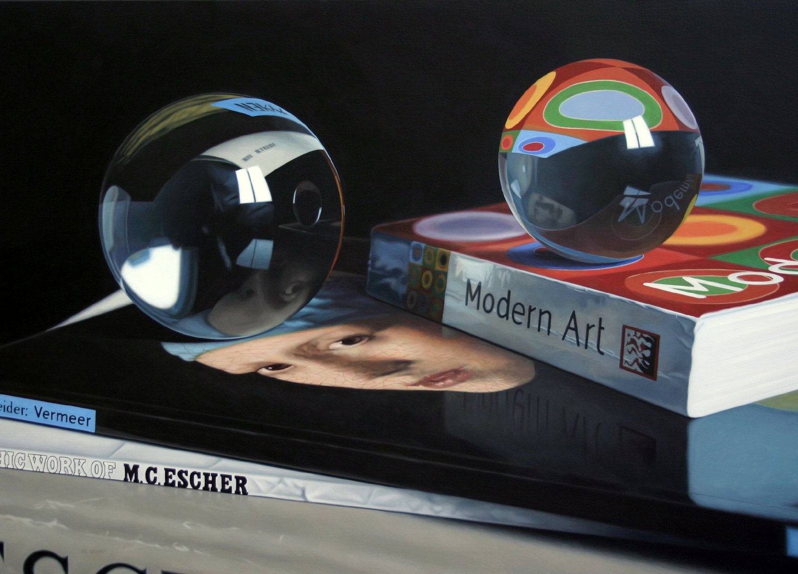 The Paintings of Jason de Graaf: Reflections of Modern Art