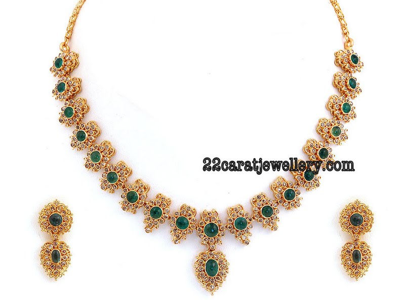 Uncut Diamond Necklace (Chakri) Gallery 2 - Jewellery Designs