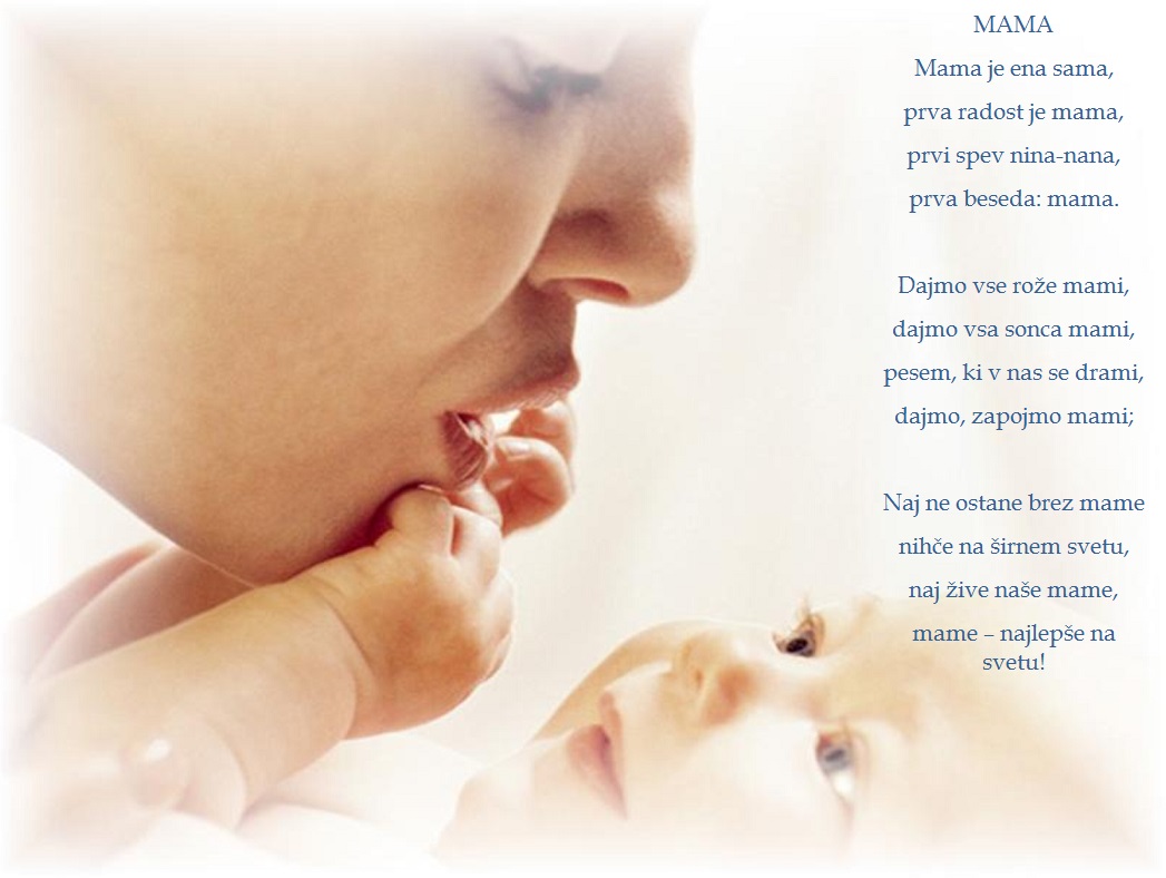 Oddelek za mlade bralce: Materinski dan, praznik posvečen vsem materam