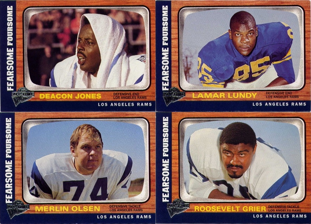 CaptKirk42s Trading Cards Blog: Fearsome Foursome Fan Faves
