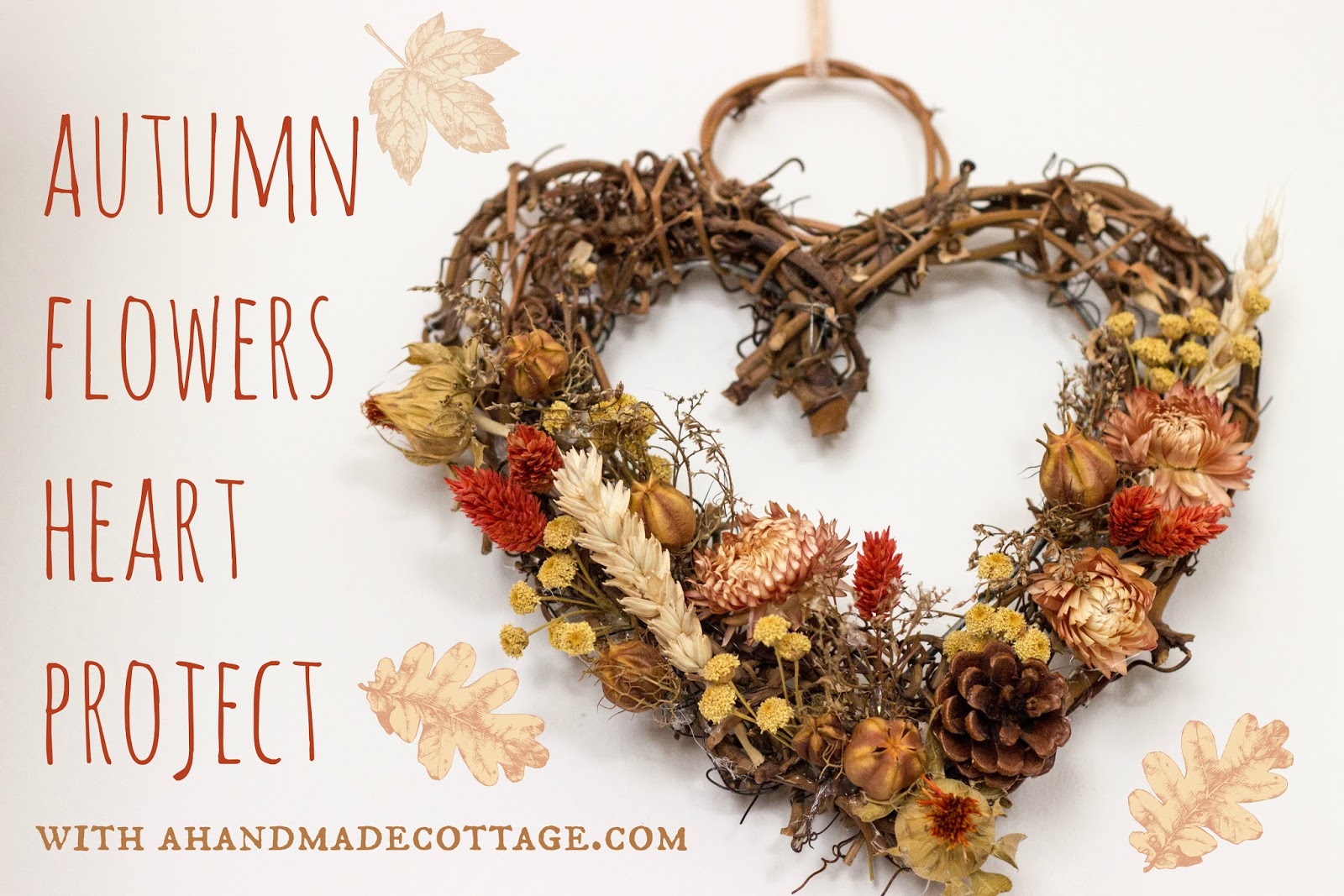 Fall Heart Wreath