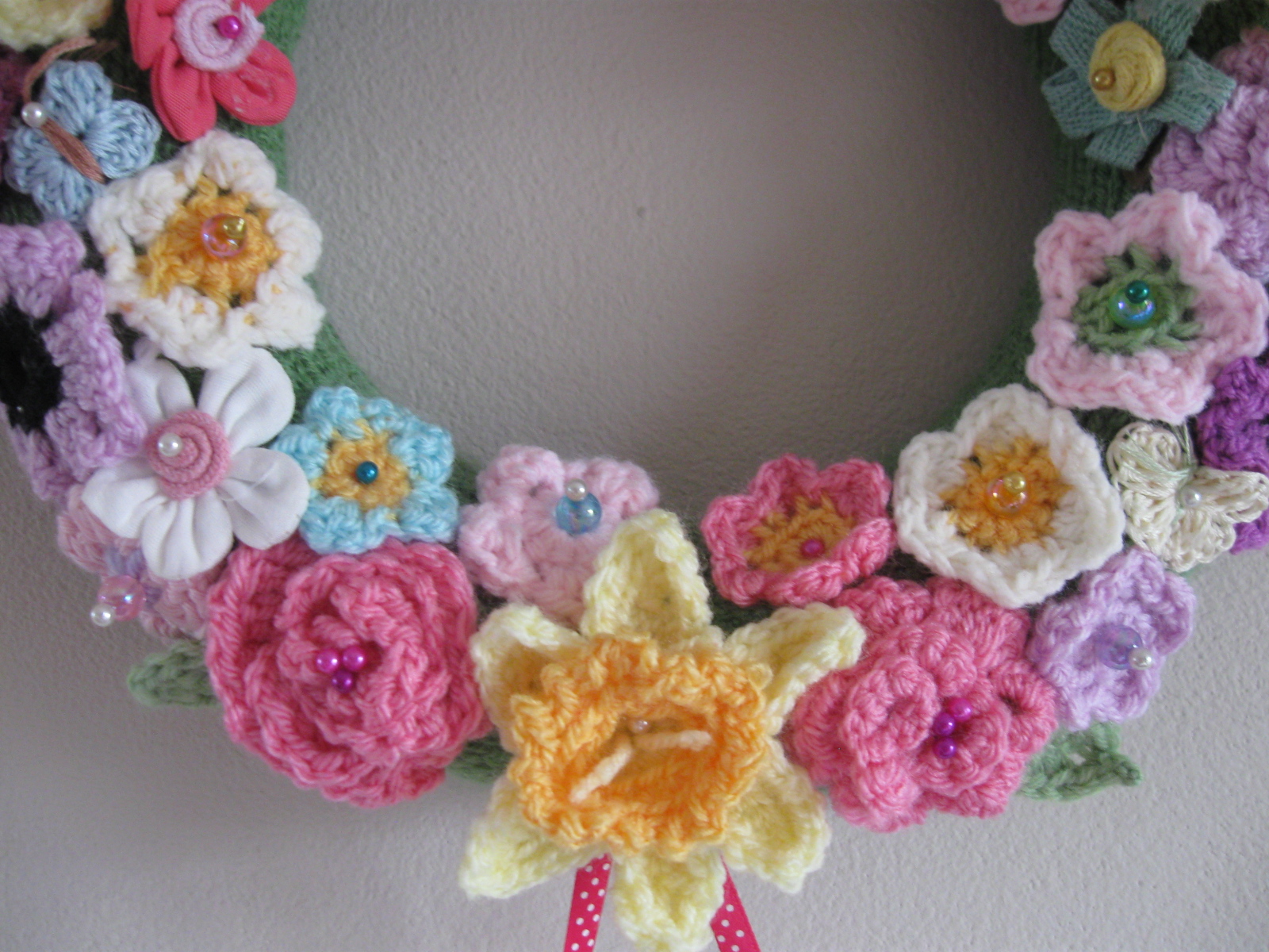 The Summerhouse by the sea: Spring Time Wreath Ta-Dah