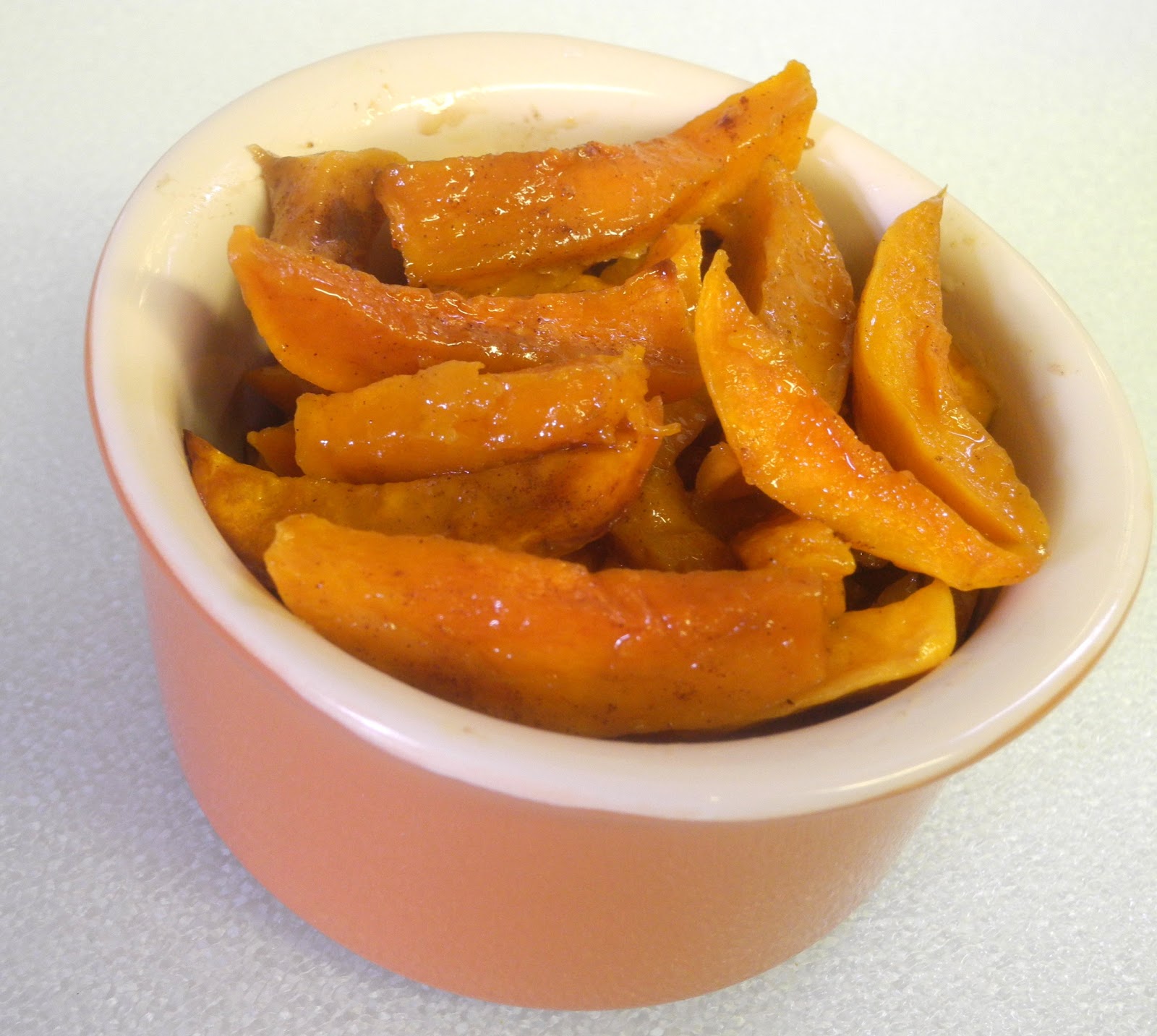 Baked Candied Squash Fries