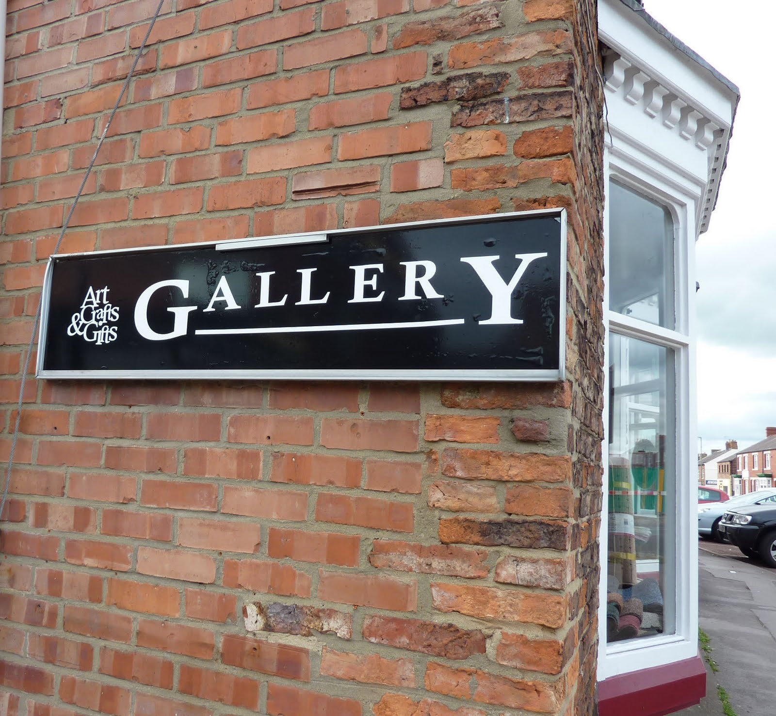 Inspired by Script: New Gallery Sign