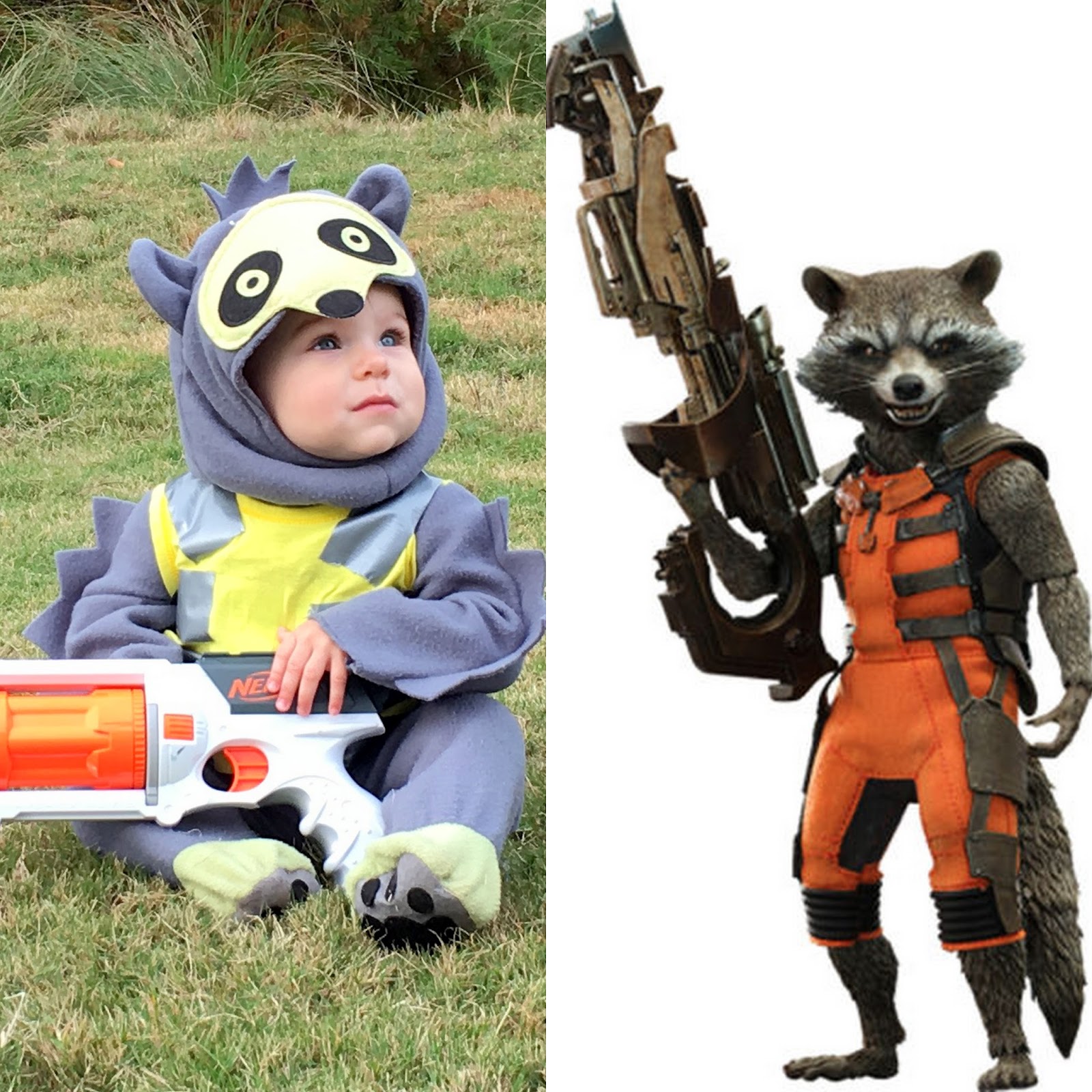 Rocket Raccoon Costume Kids