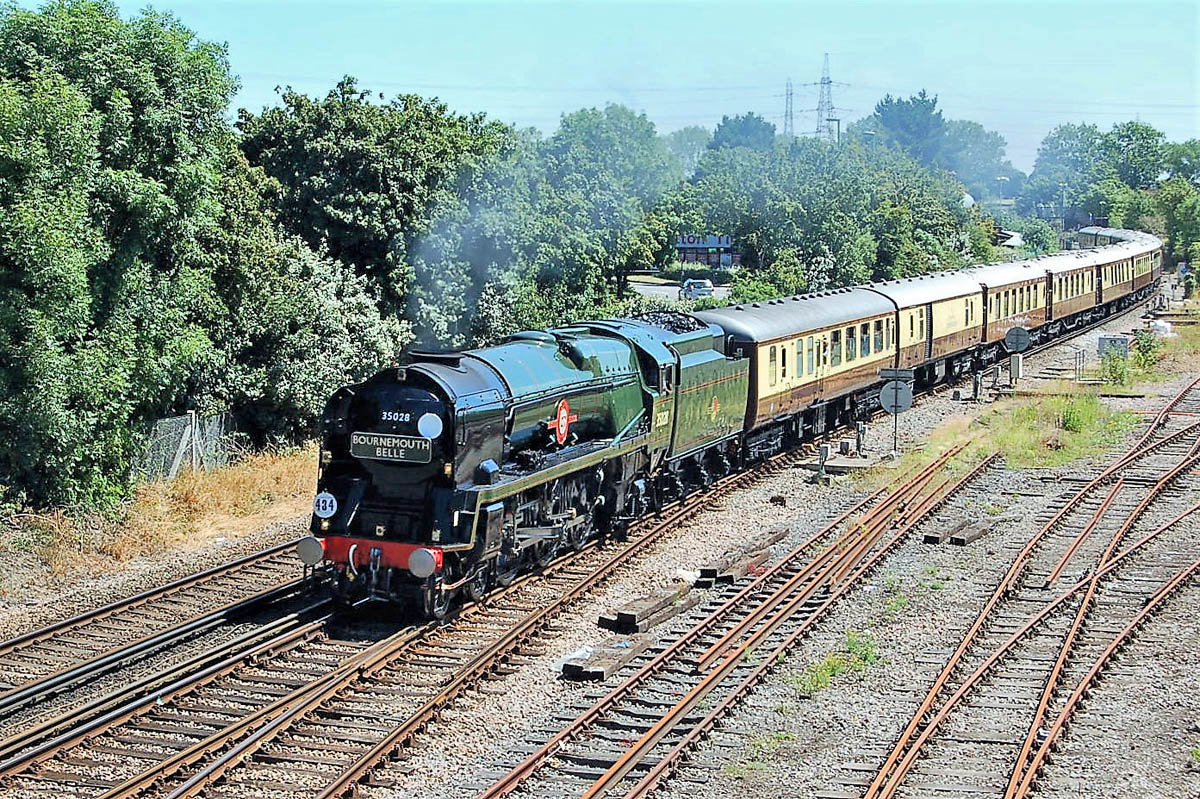 47s and other Classic Power at Southampton: Down 'Bournemouth Belle ...