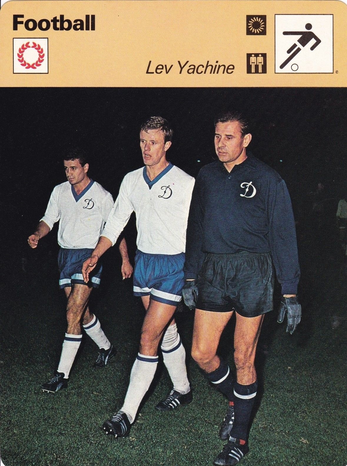 Football Yesterday & Today: Lev Yachine, "L'araignée noire" (Fiche ...