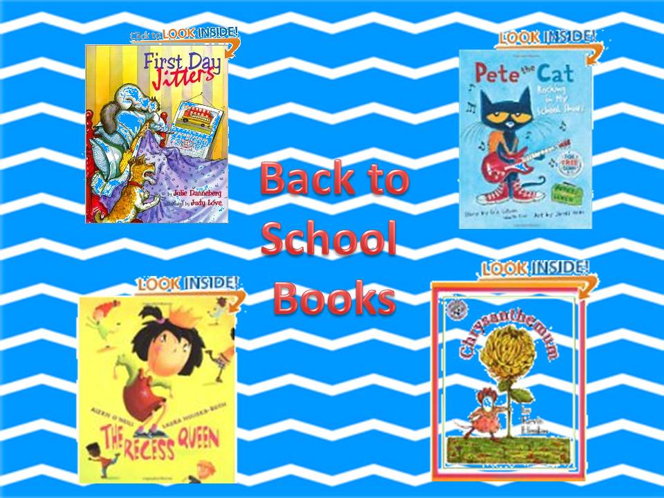 Back to School Books! - Conversations in Literacy