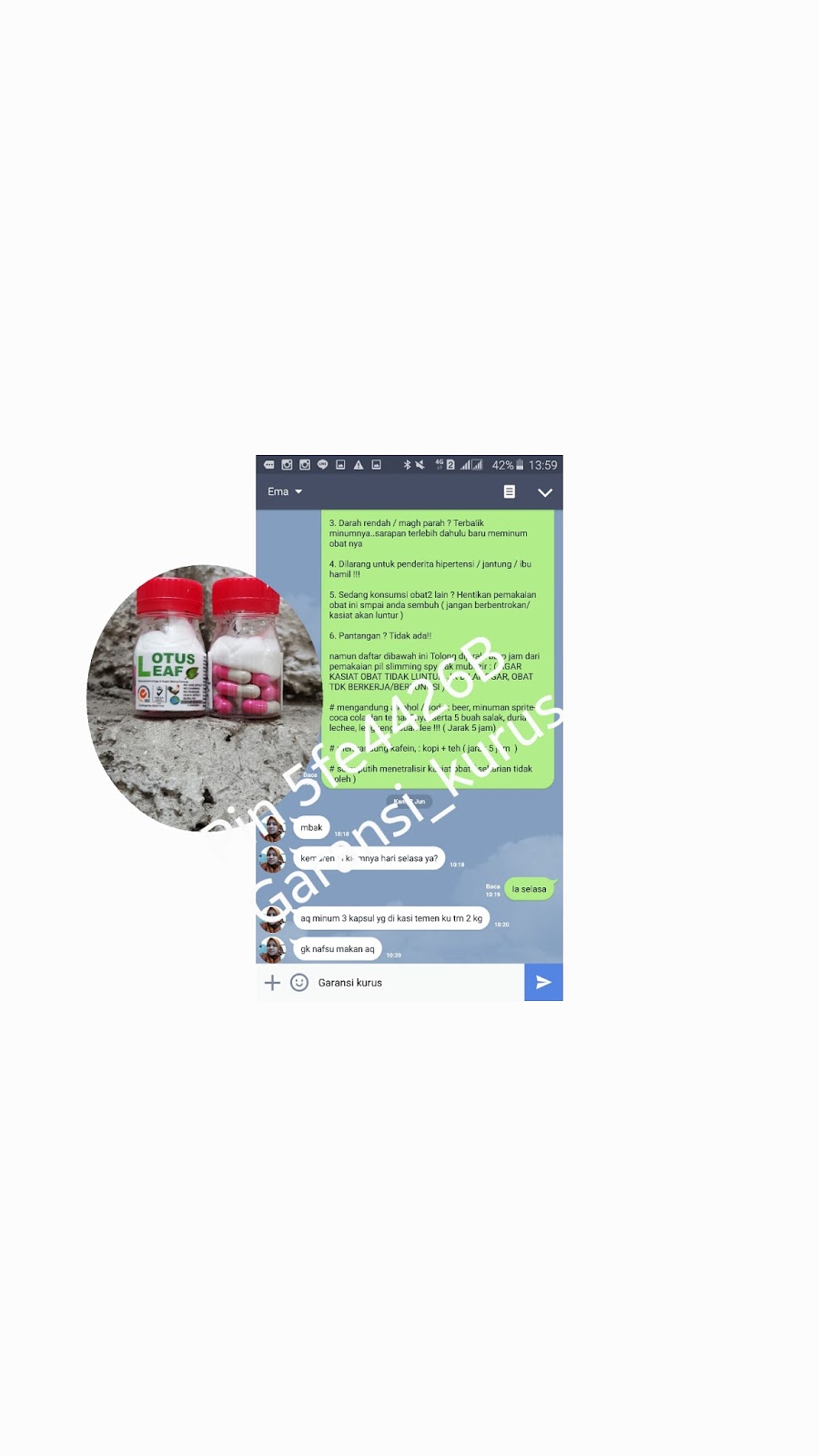 LotusLeafUsa PELANGSING PALING AMPUH AMAN DAN CEPAT OBAT KURUS PALING ...