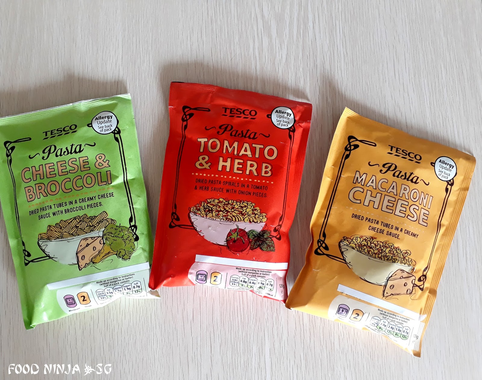 Tesco's Instant Pasta | Product Review - FOODNINJA·SG