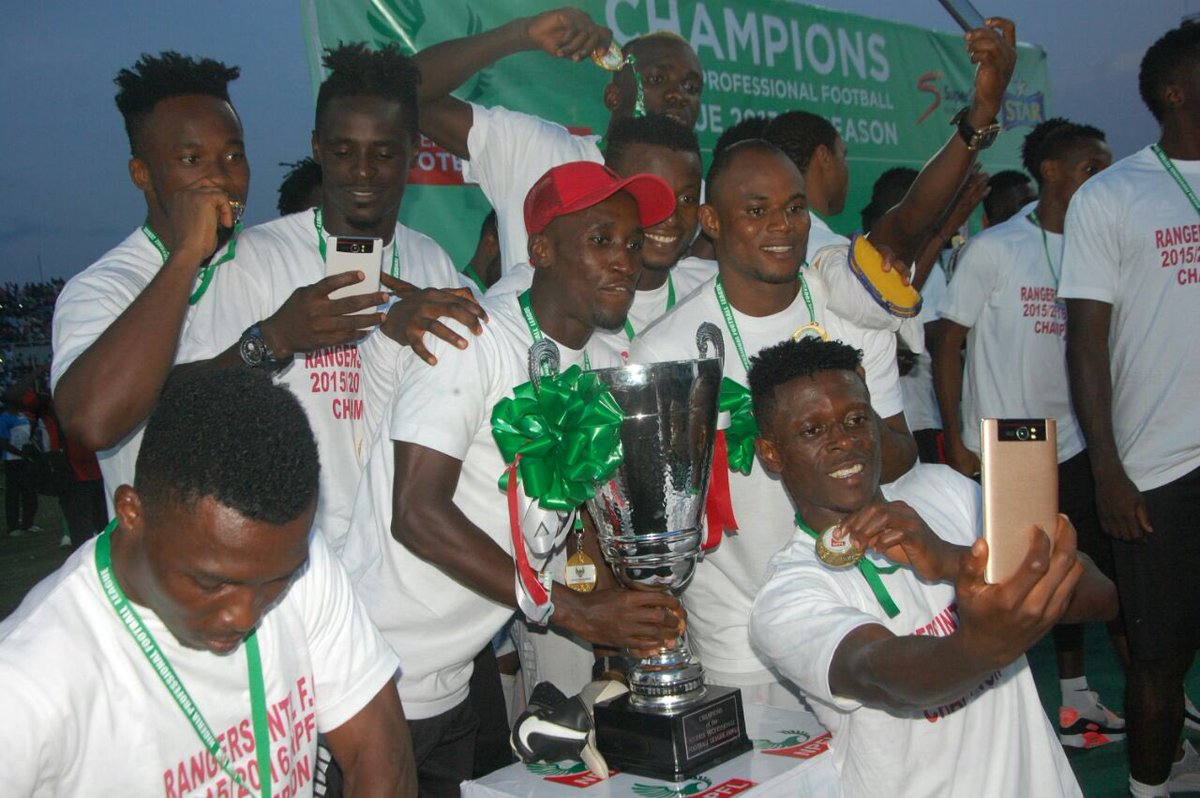 Enugu Ranger Int'l NPFL Champions ~ WELCOME TO EBUKAGEBS BLOG