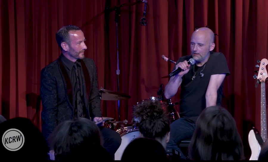 Ao vivo: Moby na KCRW