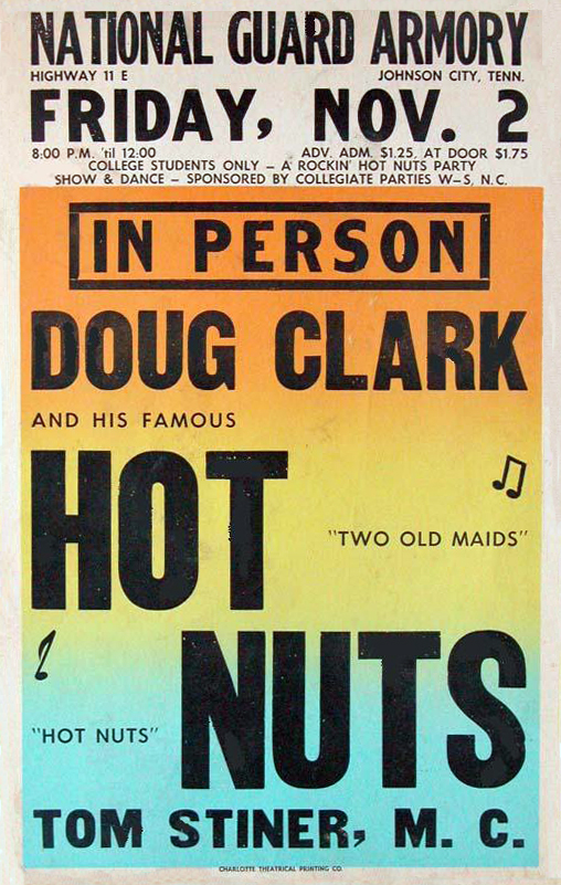 Vintage Stand Up Comedy Doug Clark And His Hot Nuts Rush Week 1964
