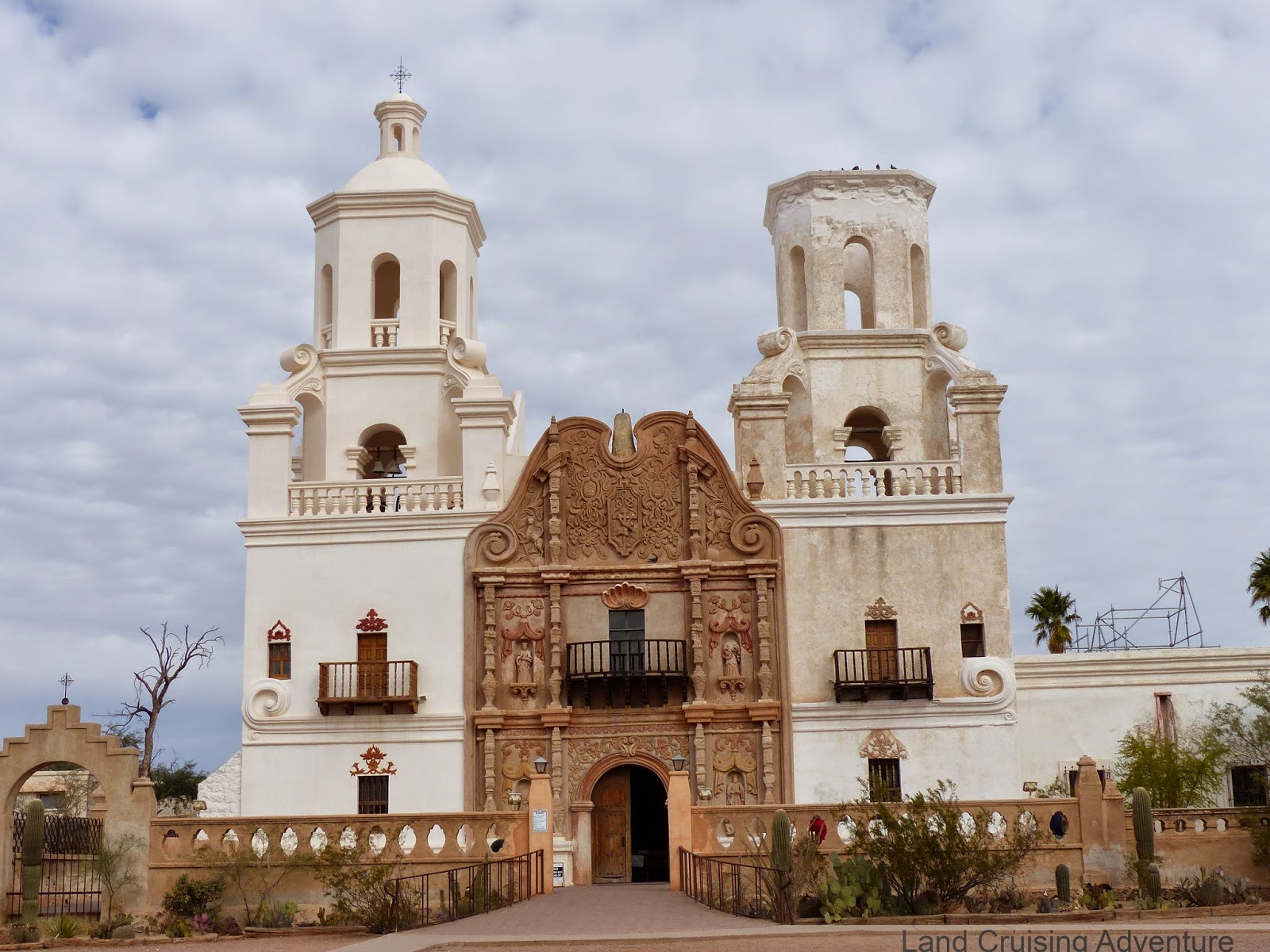 Land Cruising Adventure: San Xavier Mission at Tucson, Arizona