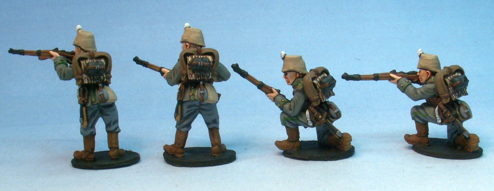 Over Open Sights: Mutton Chop WW1 German Jaeger. Pack GER11.