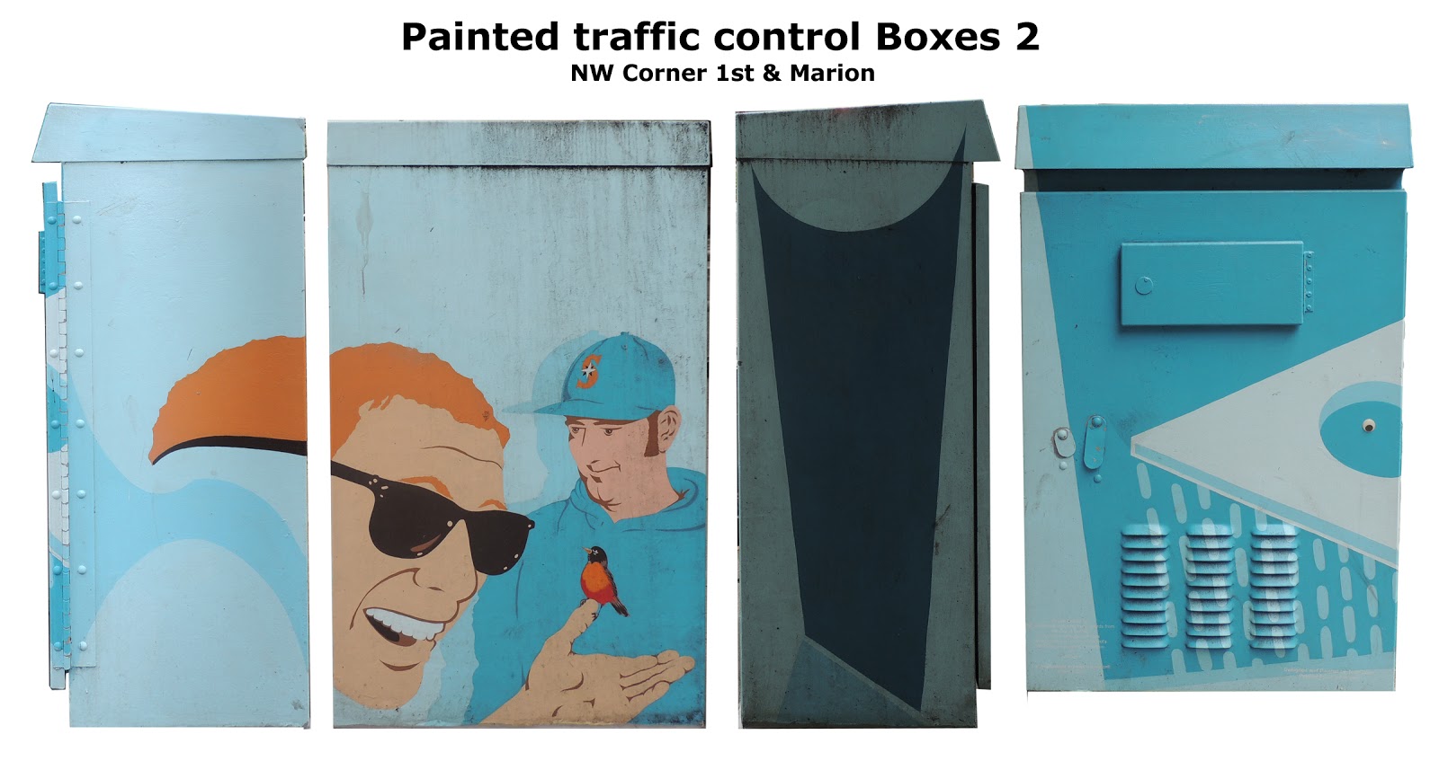 Travels with Cherri: Seattle's Painted Traffic Control Boxes 2