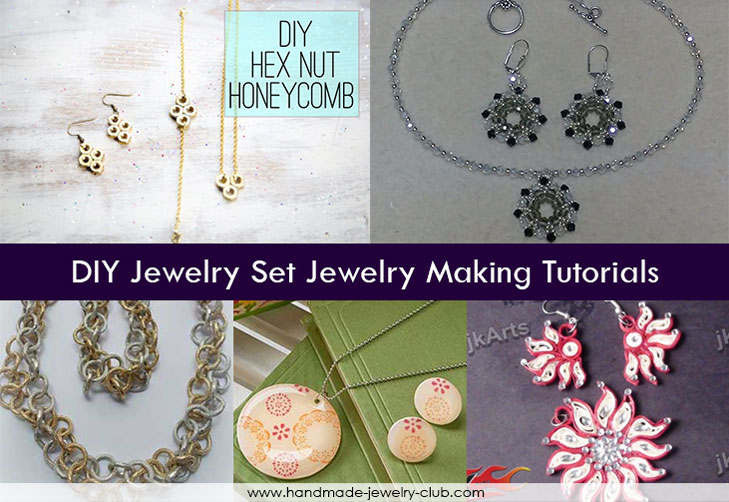 Online Jewelry Making Newsletter: DIY Jewelry Set Jewelry Making Tutorials