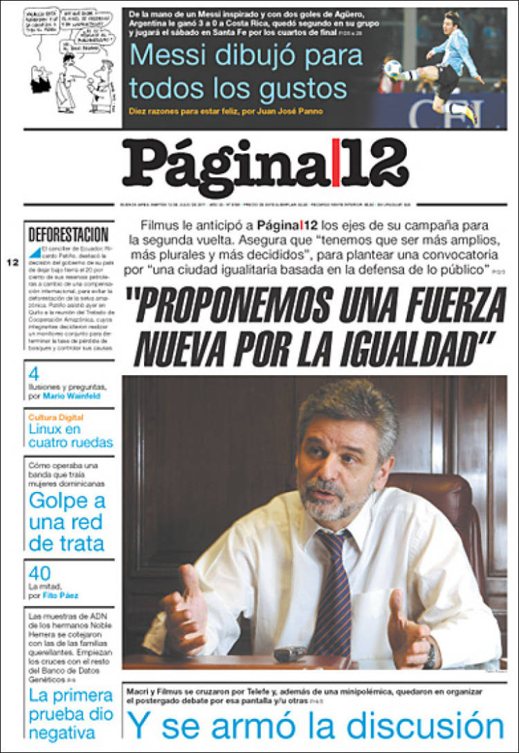 NOTICIAS DE OMEGA RADIO: TITULARES DE LOS PRINCIPALES DIARIOS ...