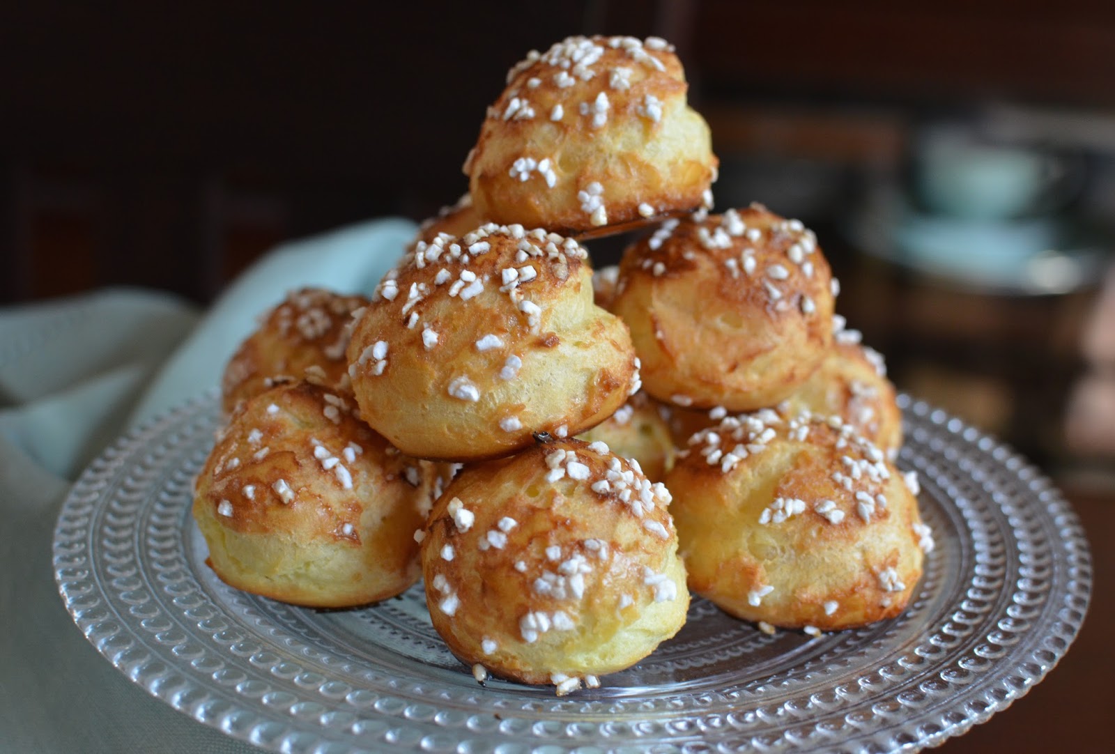 Playing with Flour: Chouquettes