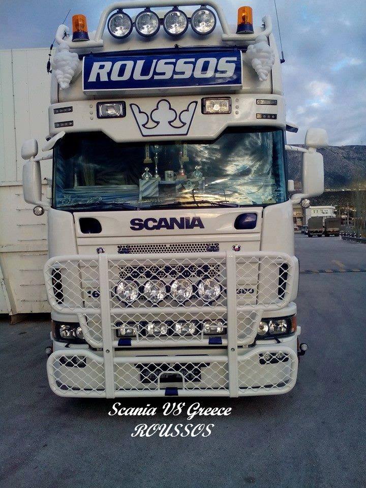 SCANIA V8 GREEK TEAM: 2016