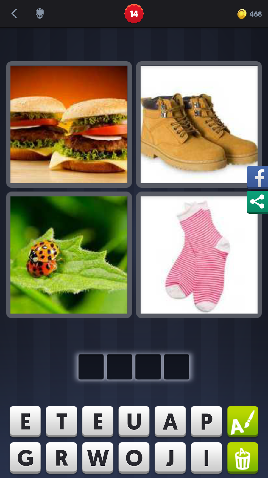 4 Pics 1 Word Answers Solutions LEVEL 14 PAIR