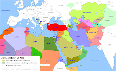 Geographia: A Geographic History of Islamic States through Maps