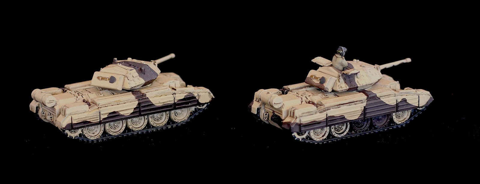 The Weasel's Page of Miniature Painting: Crusader Tank Test Models