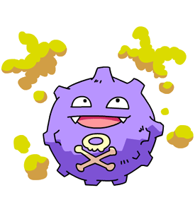 The Field Guide to Pocket Monsters: Who's That Pokémon? #109 Koffing
