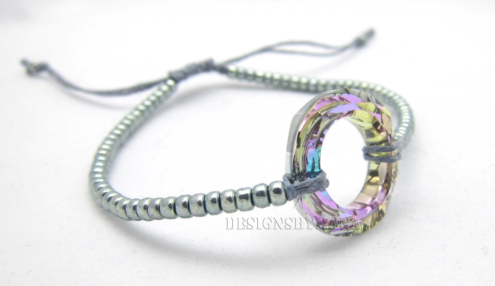 Beadfeast :home of handmade bead embroidered jewelry: Crystal Macrame ...