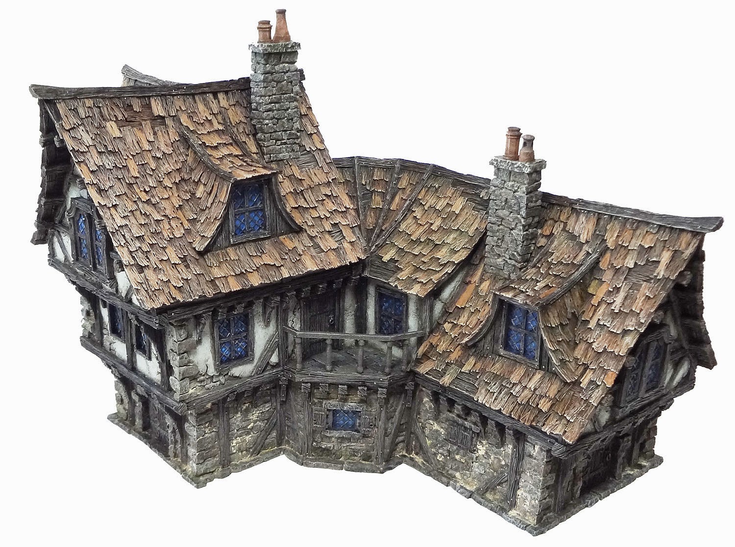 cianty's Tabletop Wargames Blog: Painting the Coaching Inn