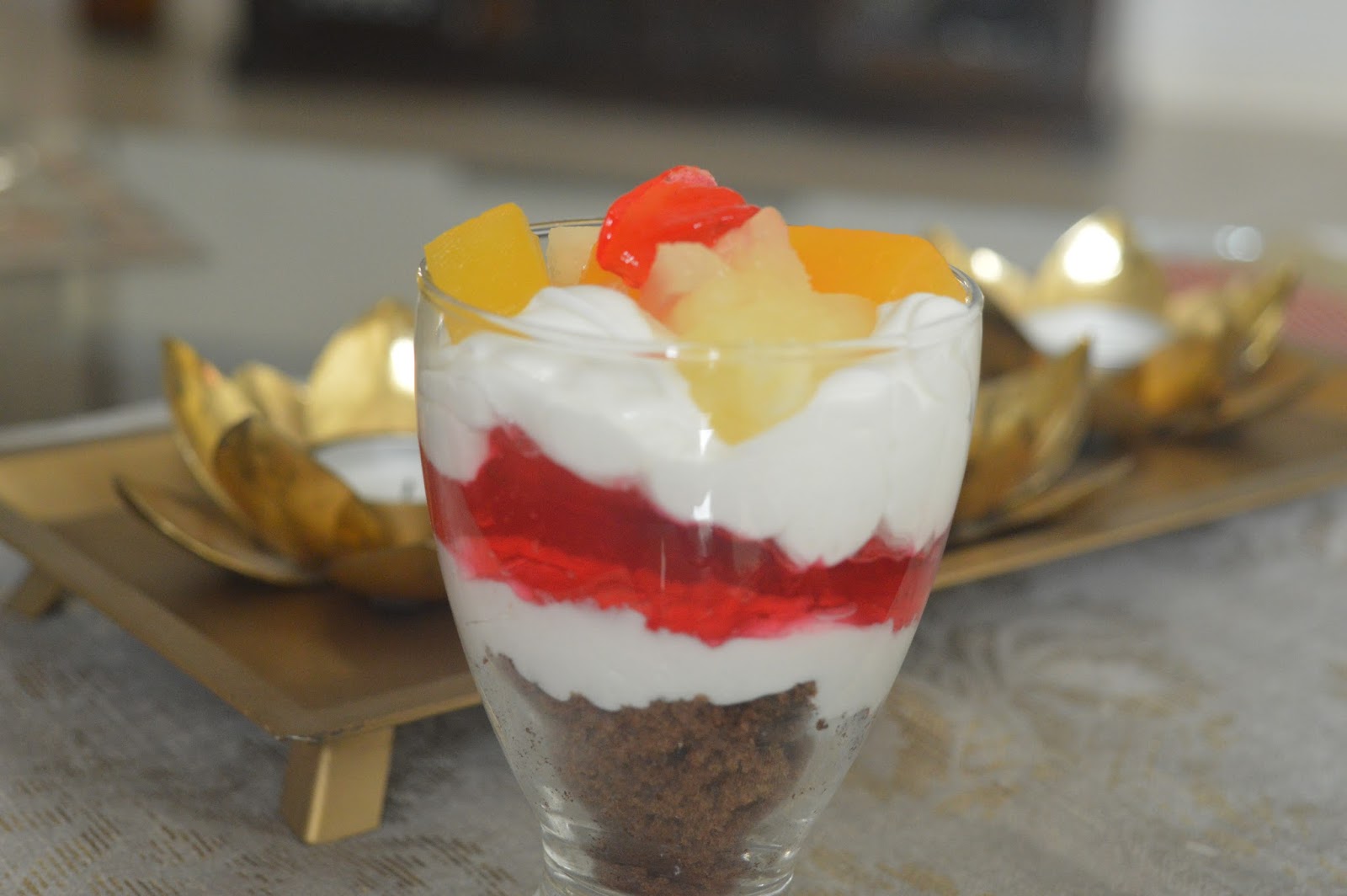 exotic-n-easy cooking: Colourful Dessert Cup