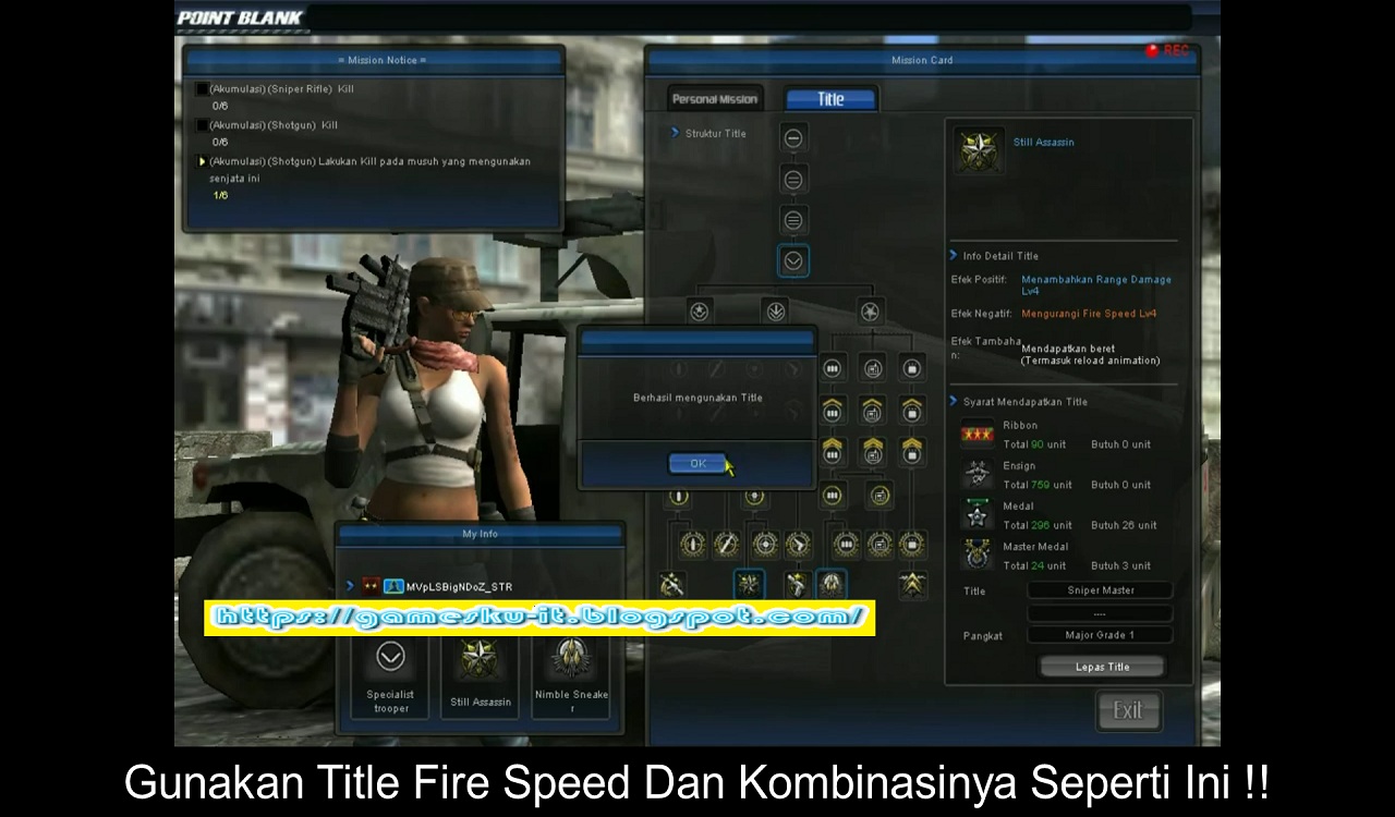 Begini Cara Menggunakan Kriss di PB Evolution ~ GAMESKU-IT PB ZEPETTO ...