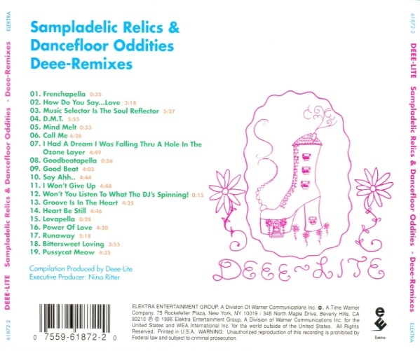 Music Crates: Deee-Lite ‎– Sampladelic Relics & Dancefloor Oddities