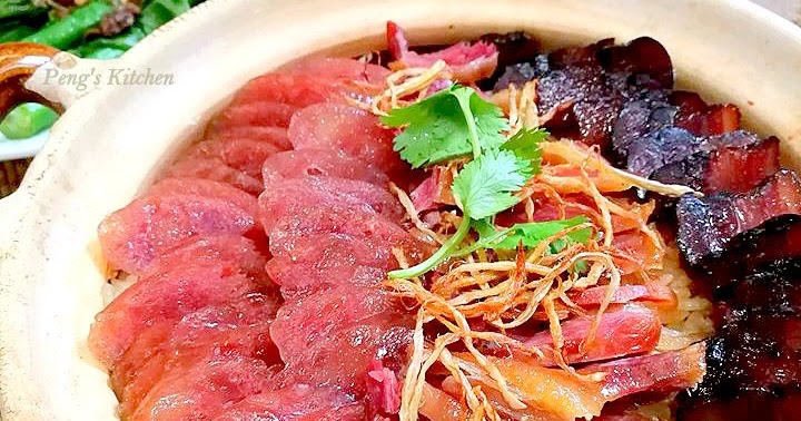 Peng's Kitchen: Chinese Preserved Meat Rice 腊味饭
