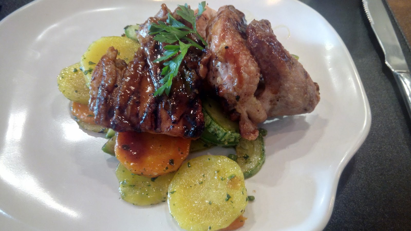 Um prato muito bonito e saboroso, com tempero, sabor e qualidade na ...