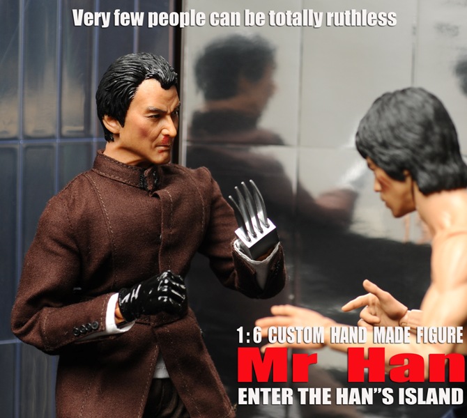 toyhaven: XD04 1:6 Custom Hand Made Figure "Mr Han" Enter the Han's Island