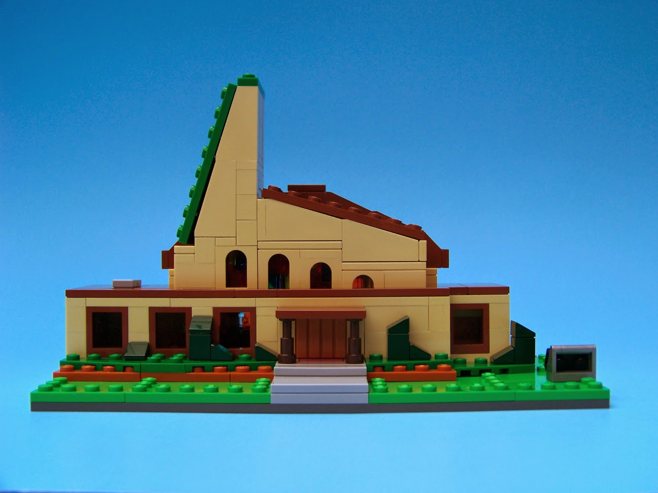 Cavort: First Church of Springfield MOC (Simpson's church)