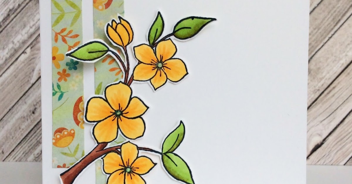 My Little Stamping Blog: Clean and Simple Spring Card & Project ...