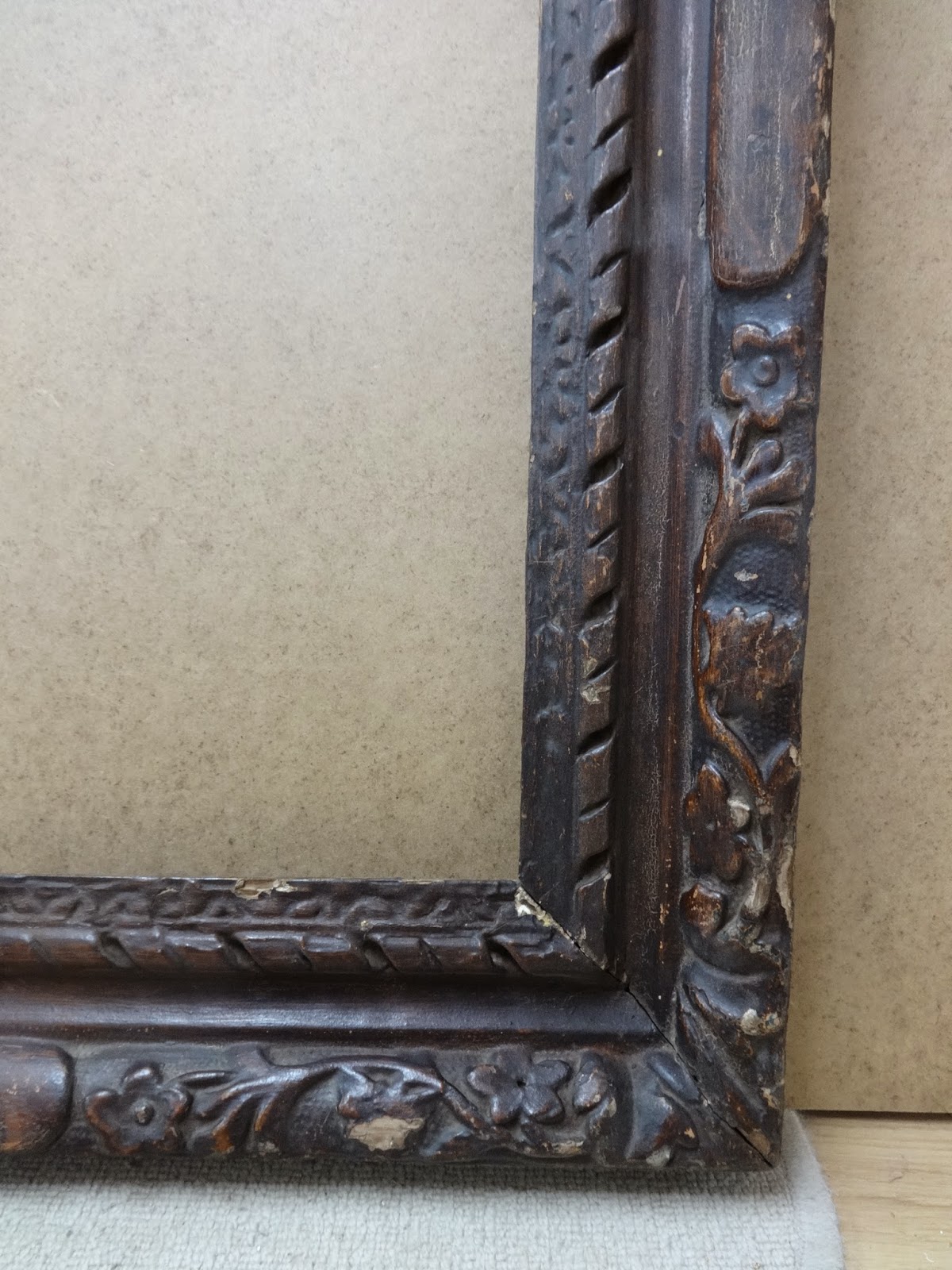 Antique Frame Sale: An English Carved Lely Frame