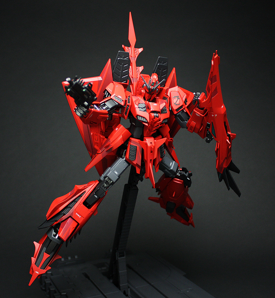 GUNDAM GUY: P-Bandai Exclusive: MG 1/100 Z Gundam Unit 3 P2 Red Zeta ...