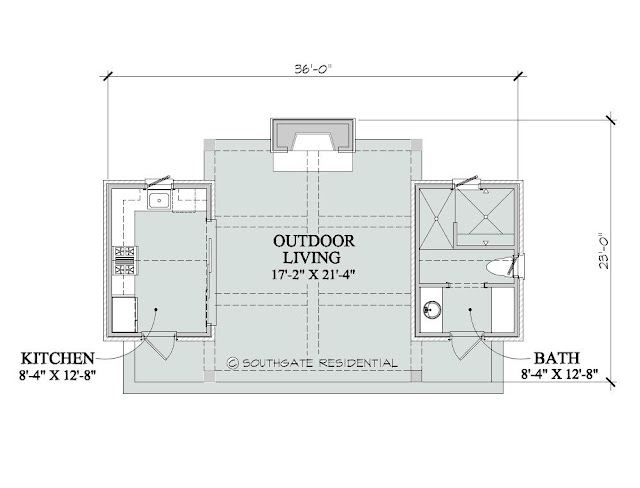 Southgate Residential: Poolhouse Plans