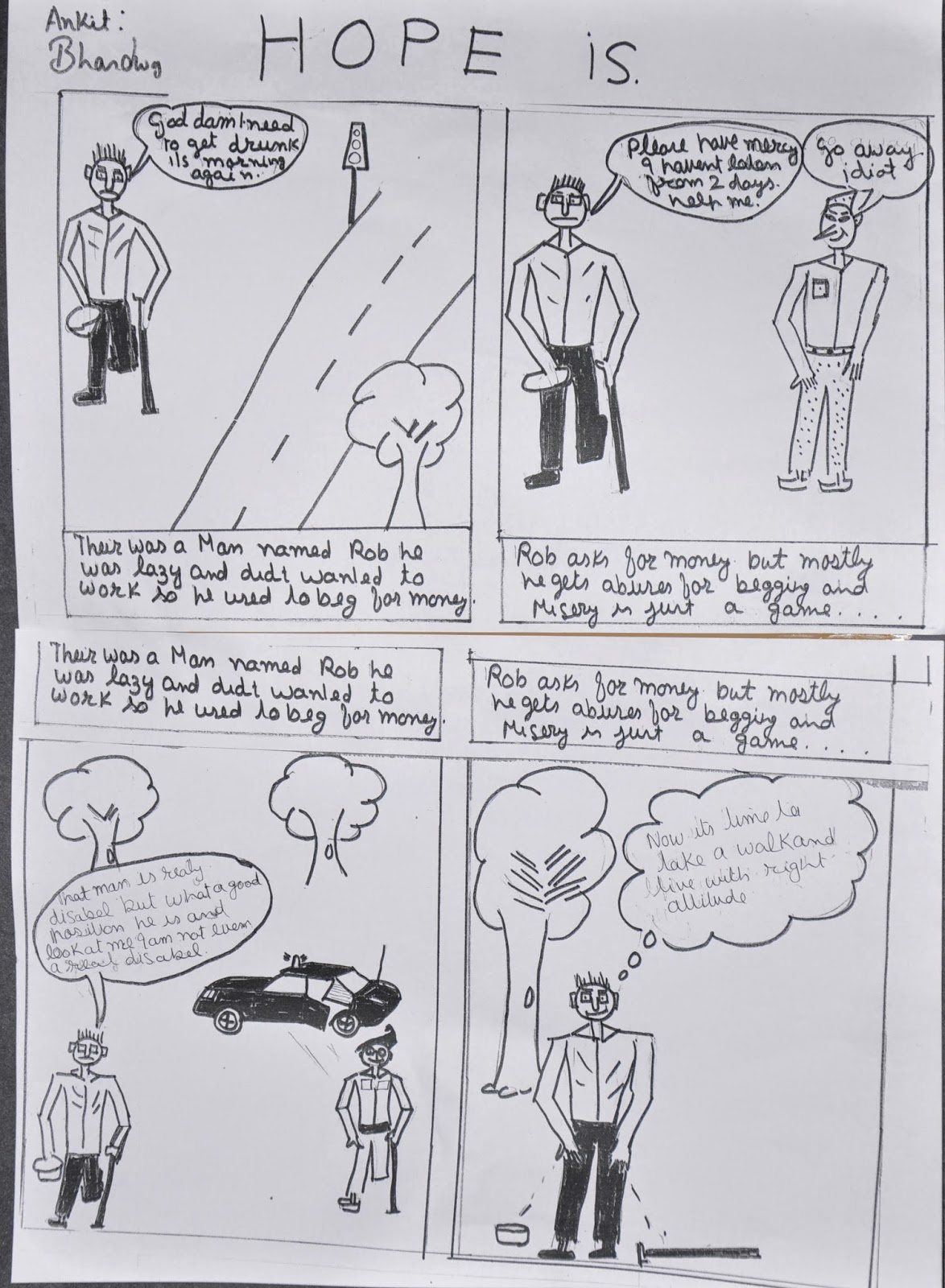 Delayer: Comic Strips on Disability