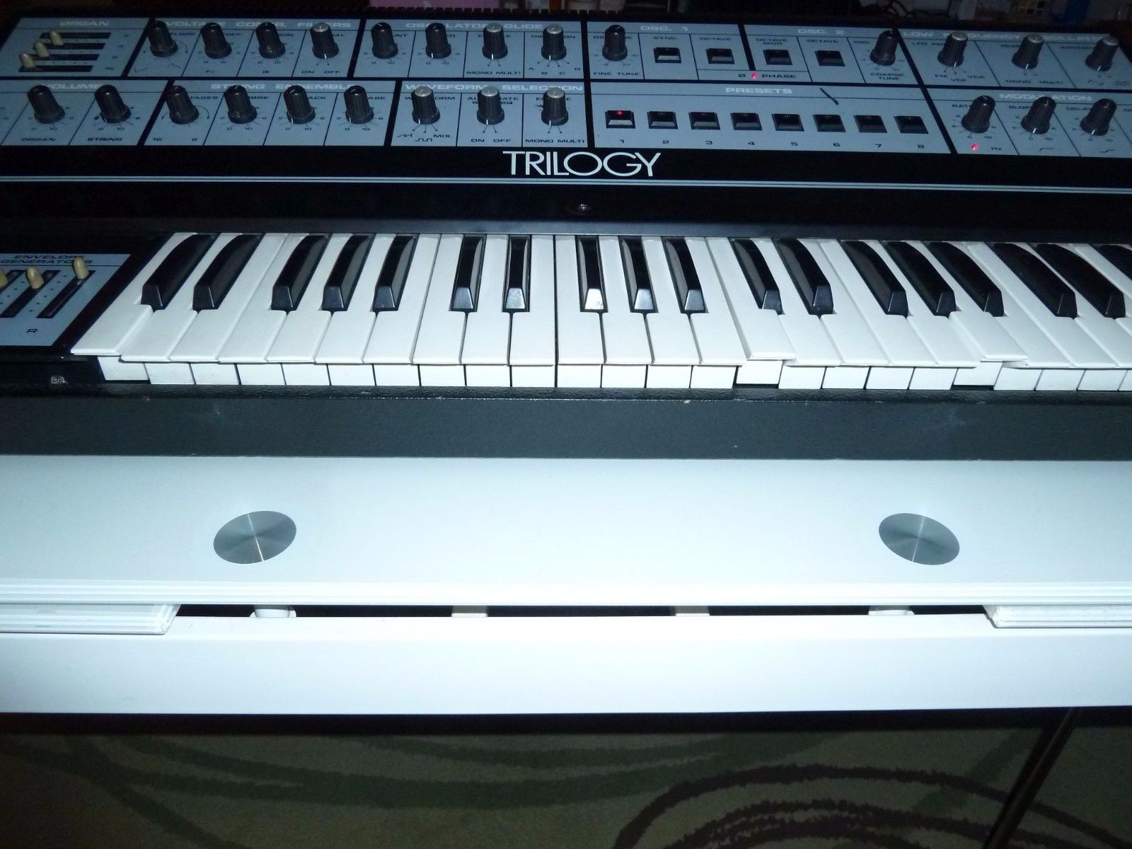 MATRIXSYNTH: Crumar TRILOGY Analog Synthesizer