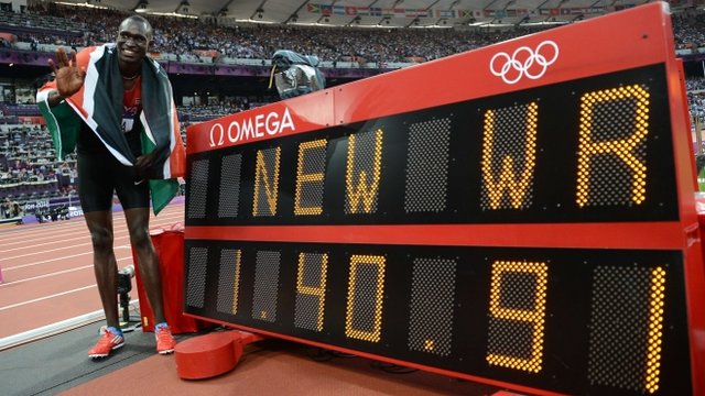 David Rudisha breaks 800m world record in Olympics win - Maxy Zone