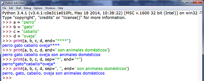 APRENDER A PROGRAMAR CON PYTHON: STRINGS