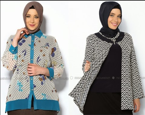 Trend Masa Kini 18 Model Outer Batik Kekinian