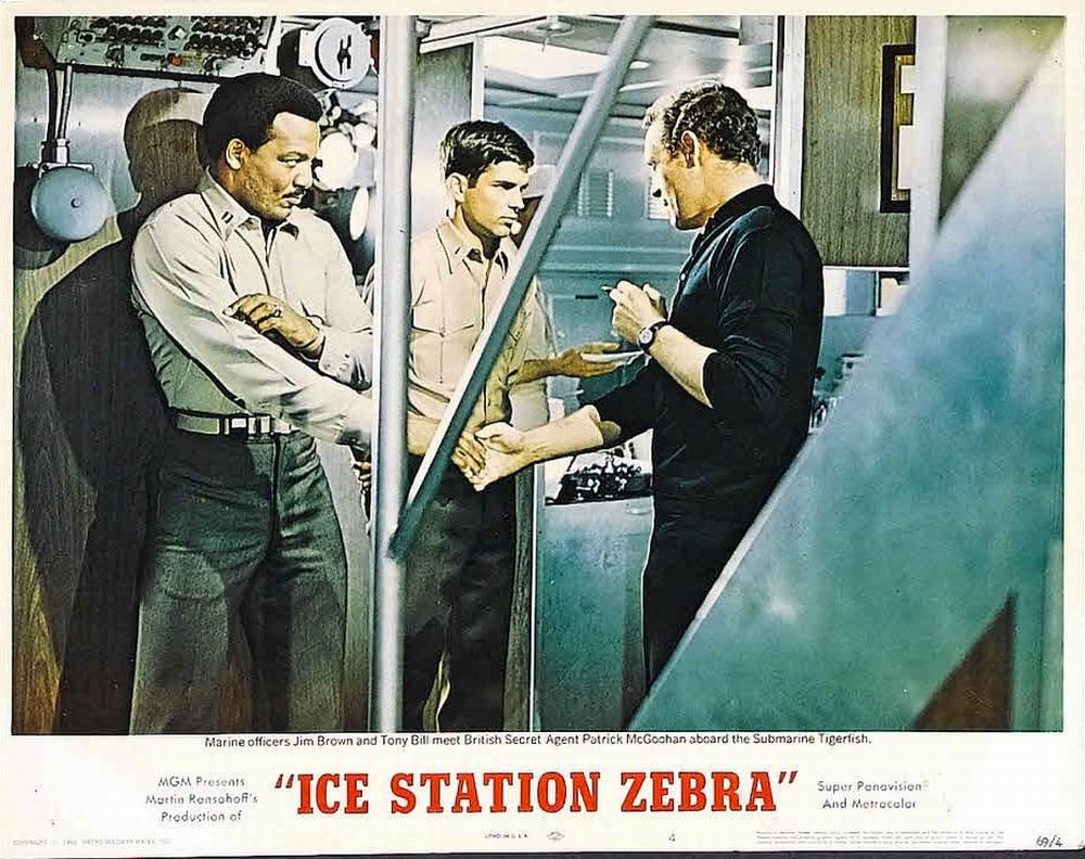 100 Years of Cinema Lobby Cards: Ice Station Zebra (1968)