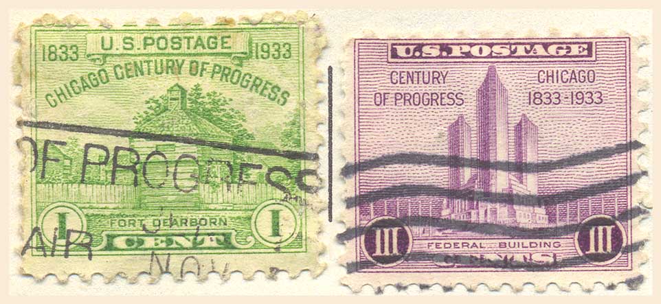 POSTCARDY: the postcard explorer: Century of Progress Stamps & Postcards