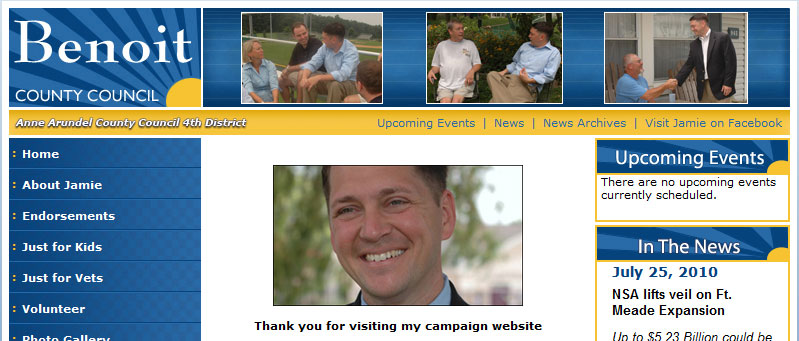 maryland juice: Anne Arundel Councilman Jamie Benoit Explores Challenge ...